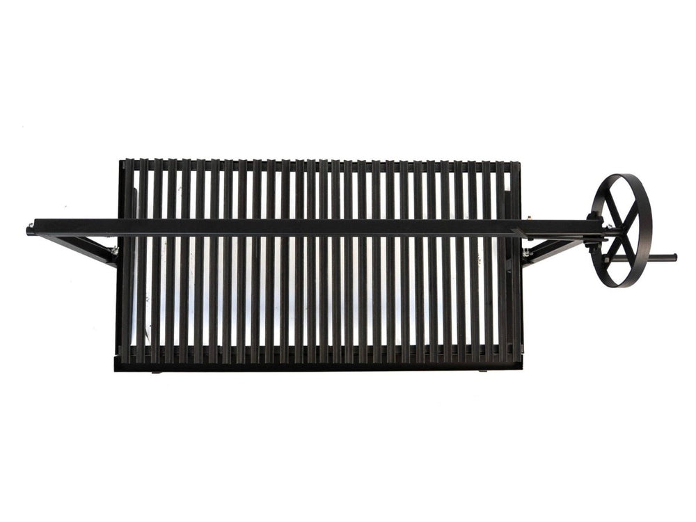 Santa Maria Grill with V-Shaped Grates For Sale - Handcrafted by Gaucho ...