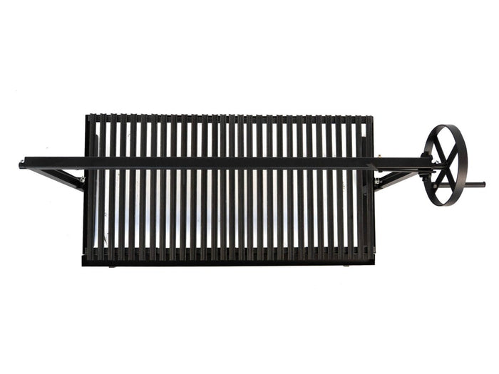 Santa Maria Grill with V-Shaped Grates For Sale - Handcrafted by Gaucho ...